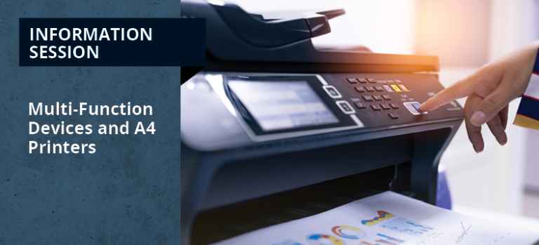 Multi-Function Devices and A4 Printers - OECM