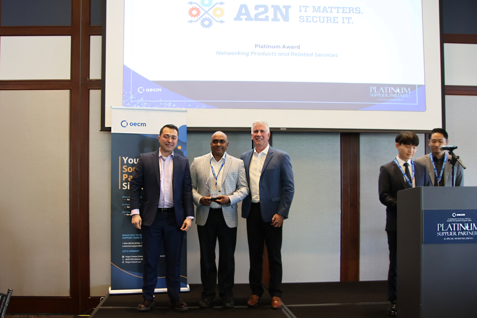 OECM Hosts 2023 Supplier Recognition Program Lunch and Award Ceremony - OECM